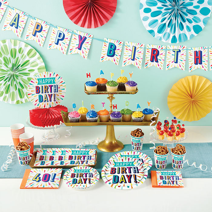 Shop Birthday Burst Birthday Party Supplies | Napkins.com