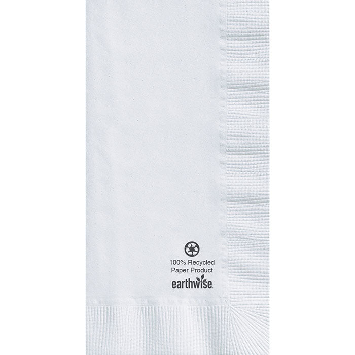 Bulk Earth Wise White Dinner Napkins 1,000 ct - Napkins.com