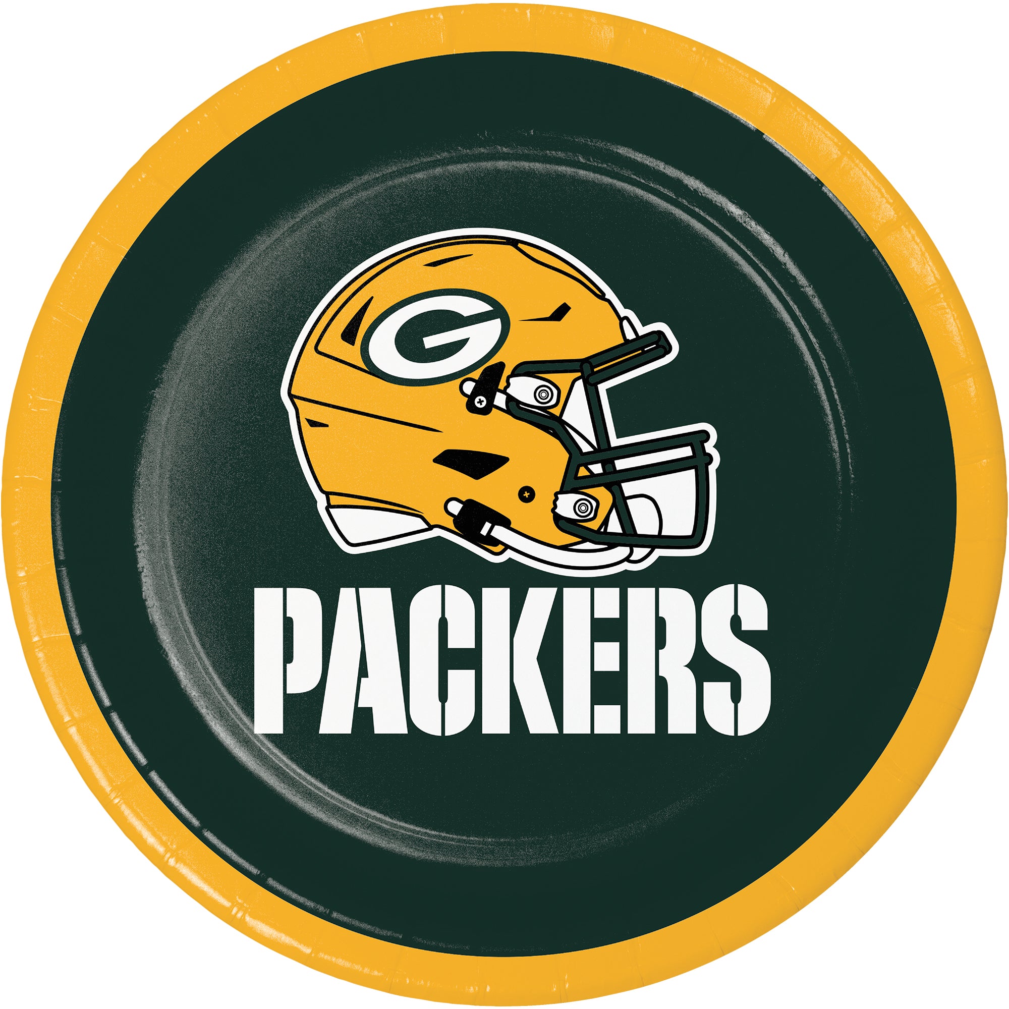 Bulk Green Bay Packers Dessert Plates - 8 / pkg, 12 pkgs / case ...