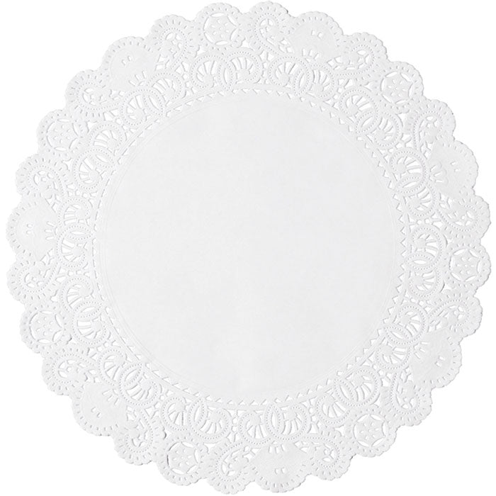 French Lace 12" Doily 1000 ct | Competitive Bulk Pricing – Napkins.com